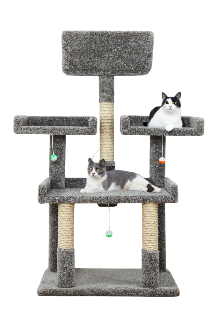 Prestige Cat Trees: Towers & Houses for Large Cats & Maine Coons