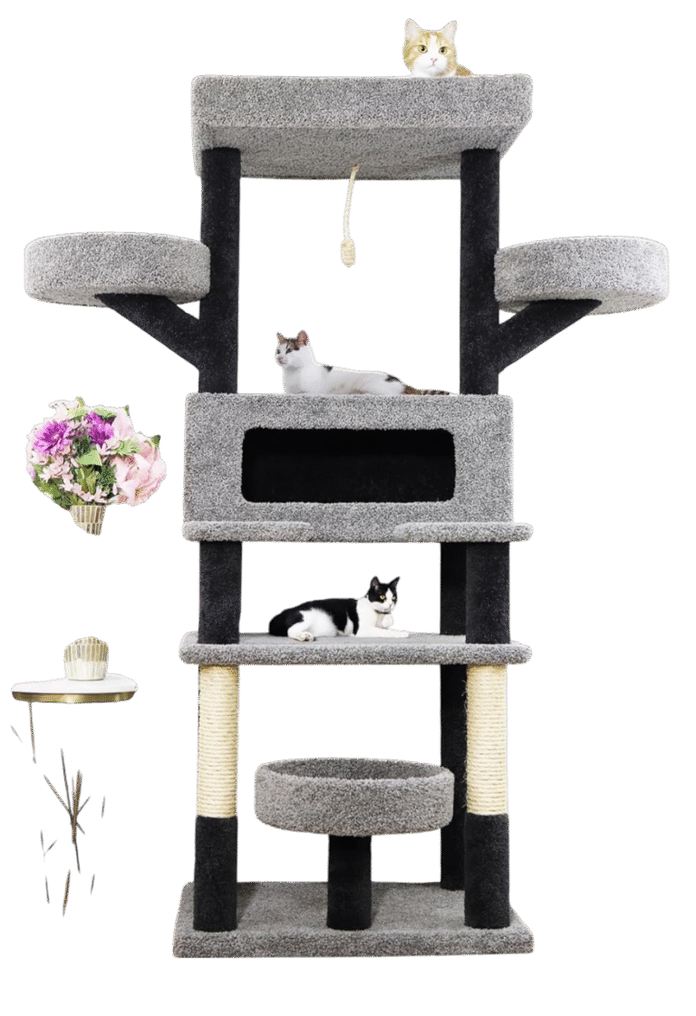 Prestige Cat Trees: Towers & Houses for Large Cats & Maine Coons