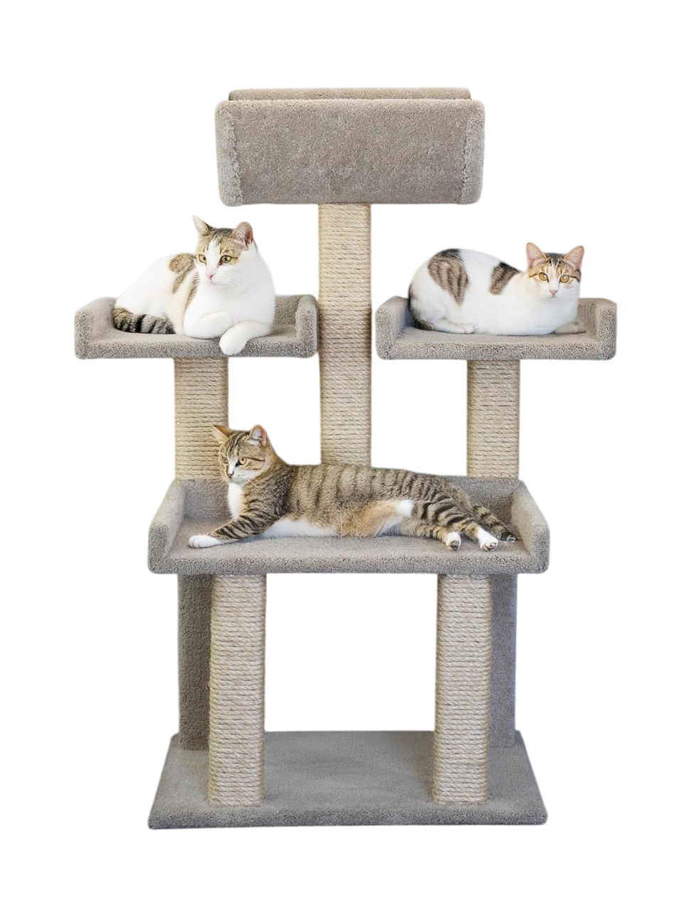 Prestige Cat Trees: Towers & Houses for Large Cats & Maine Coons