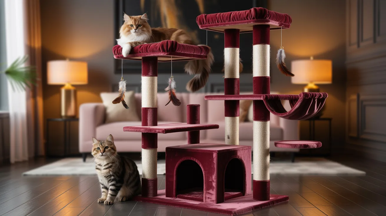 Prestige Cat Trees: Towers & Houses for Large Cats & Maine Coons